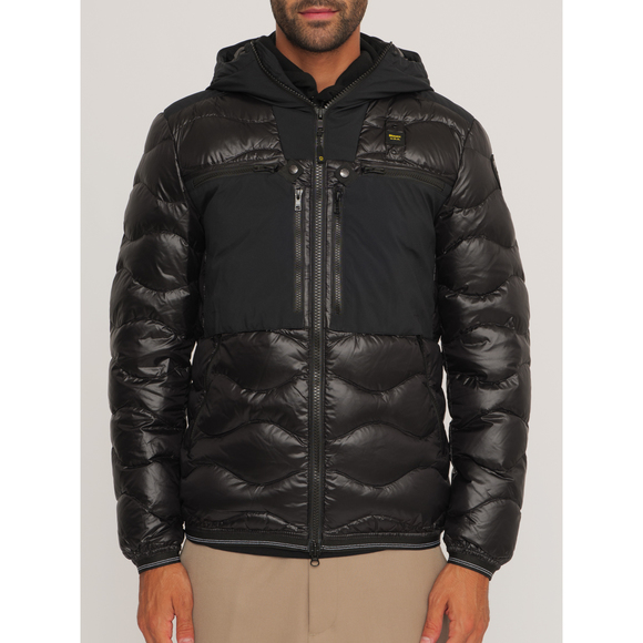 Blauer | Jackets & Coats | Blauer Black Nylon Jacket | Poshmark